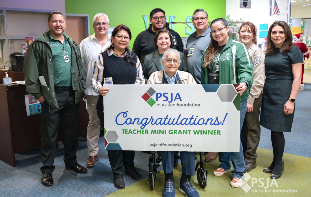 PSJA Education Foundation awards over $42K in teacher mini grants ...