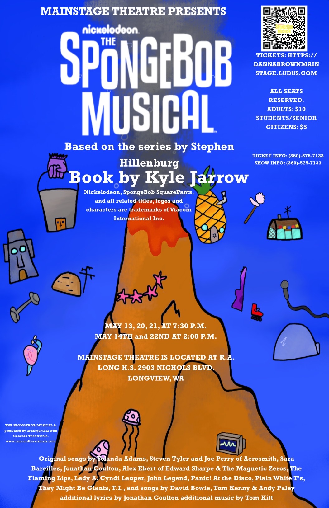 Mainstage Theatre Presents: The Spongebob Musical | Post Detail