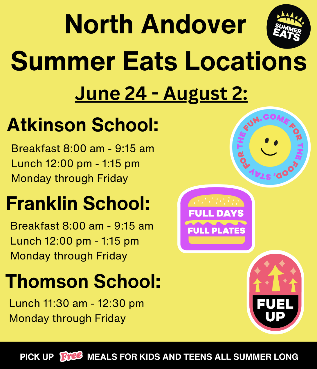 Summer Eats | Details