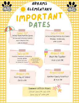 important dates to remember