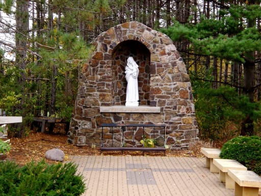 Small Grotto Design First Mass! : R/Catholicism