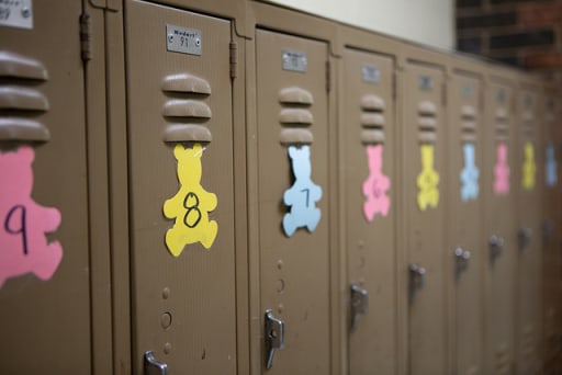 elementary school lockers