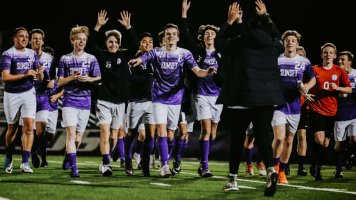 sunset soccer schedule