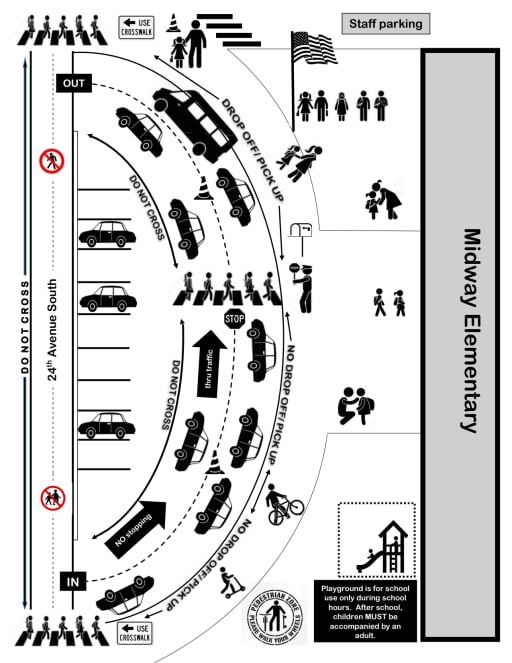 midway elementary school hours