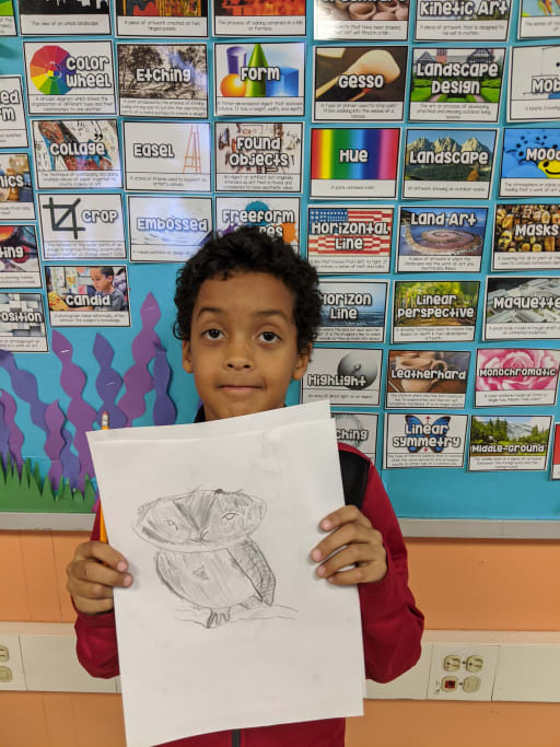 elementary school drawing competition