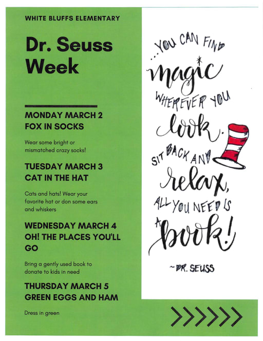 dr seuss week