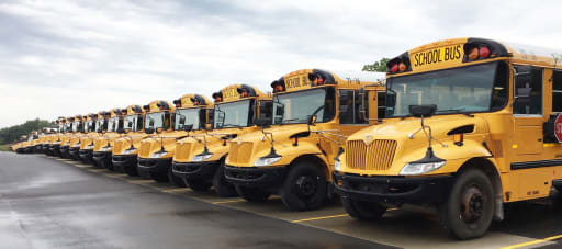 Multiple School Bus