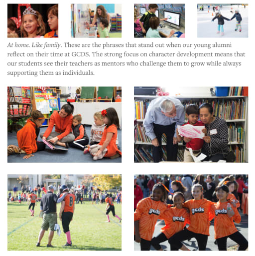 school photo examples