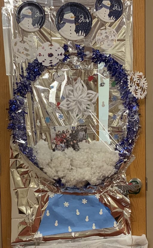 Snow Globe Door Decorating Contest Snow Globe Classroom Door