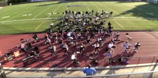 marching backing track