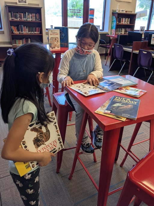 Library Learning Center - Backman Elementary School