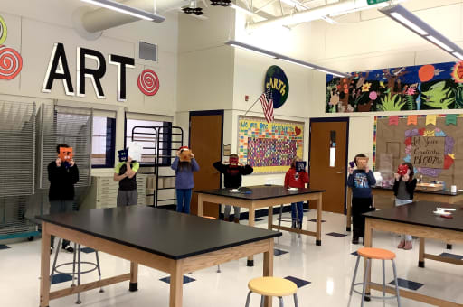 Middle School Art Classrooms