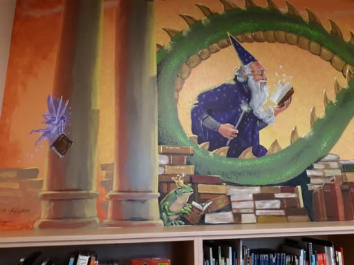 library mural ideas