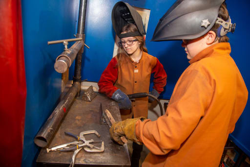 welding school timeline