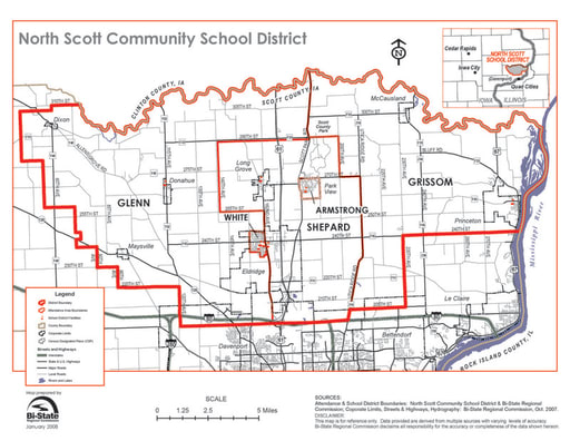 Map Of Quad Cities School Districts Chatham County Will Get New