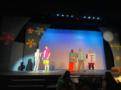 spongebob high school dance