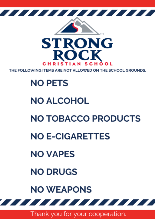 Strong Rock Christian School Logo