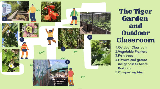 school garden description