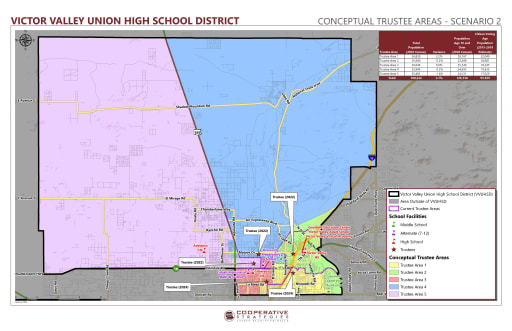 Victor Valley Map Pioneer Trails Victorville, Ca.