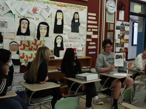 high schoolers support