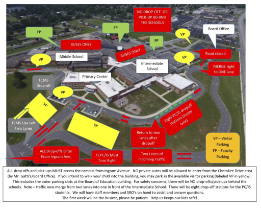 Taylor School District Map