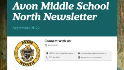 Avon Middle School North Logo