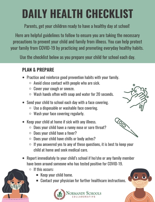 My Backtoschool Checklist During Covid19 Kids Help Phone Preparing To