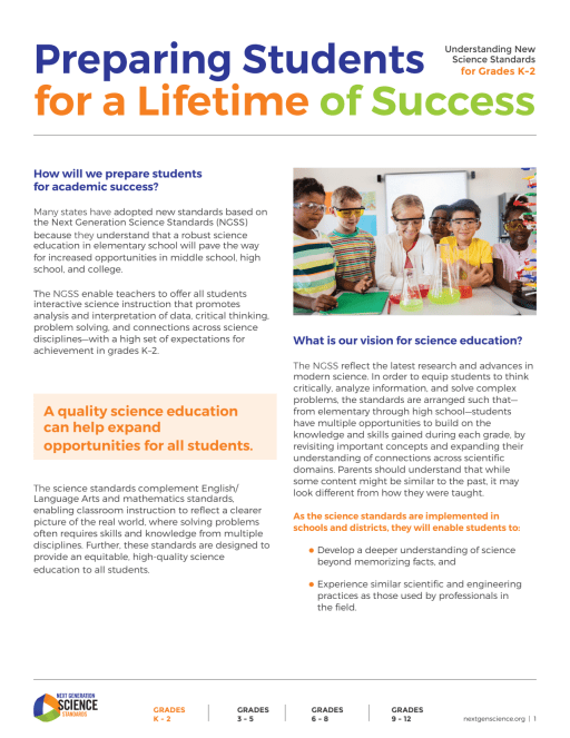 science standards ks2