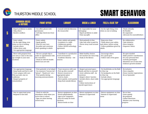 typical middle school behavior