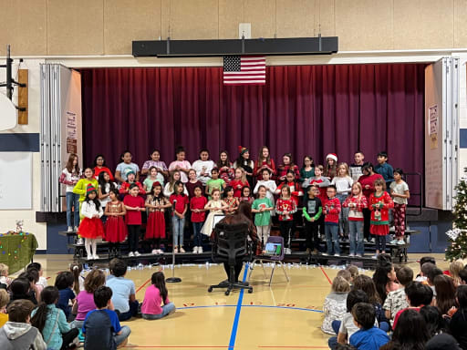 Elementary Choir Third Graders Perform Favorite Disney Songs