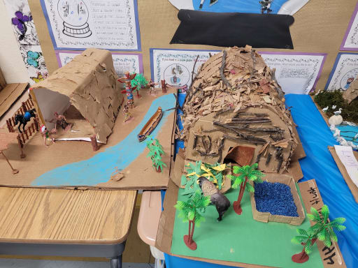 Indian Longhouse School Project Longhouse | Native American, Iroquois,