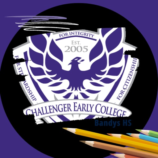 Challenger Early College High School Logo College Hockey Combine