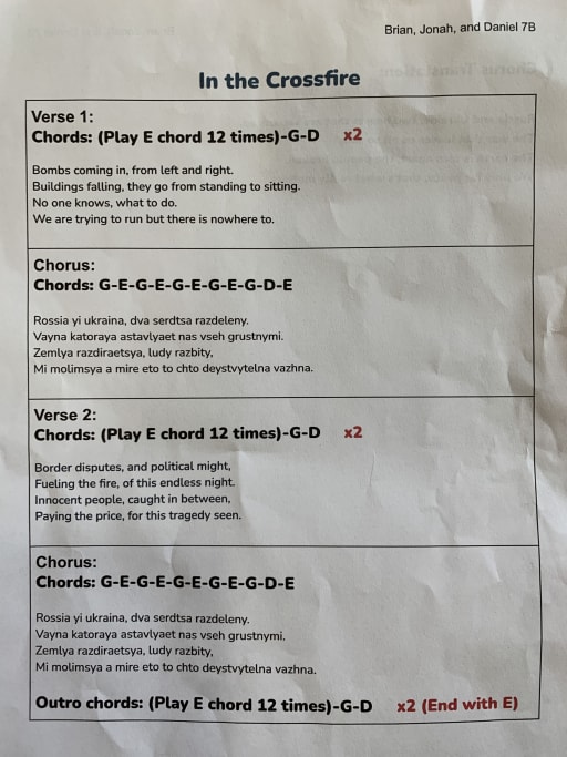 endless night chords