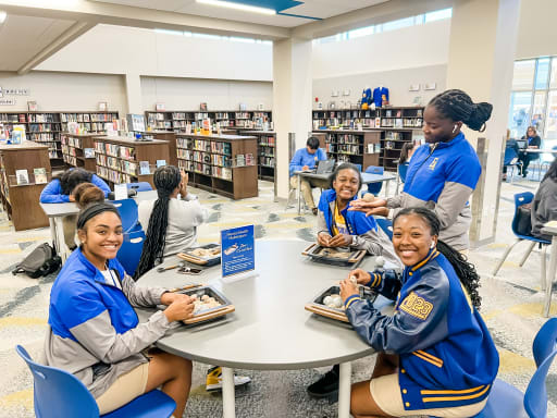 high school librarian