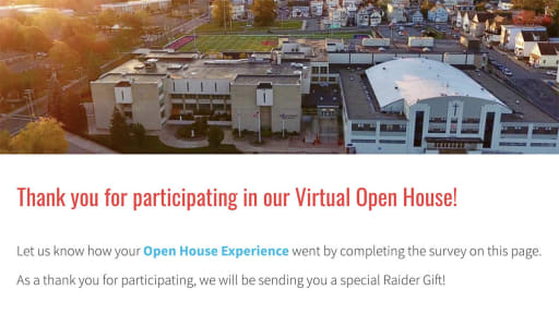 Catholic School Open House Ideas