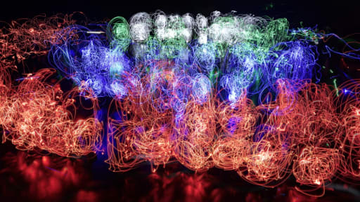 light graffiti event