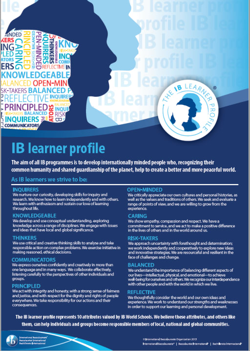 ib caring poster