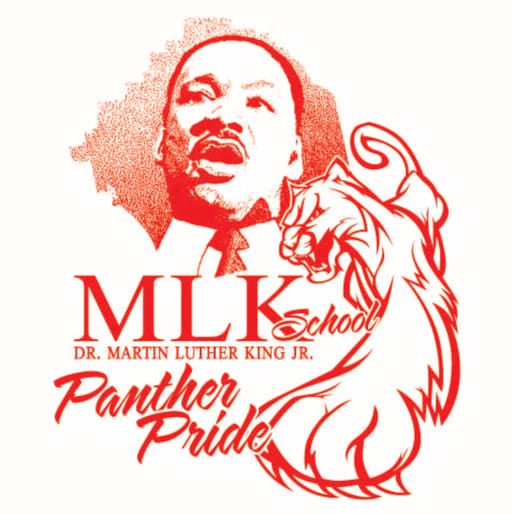 Logotipo De La Escuela Secundaria Martin Luther King