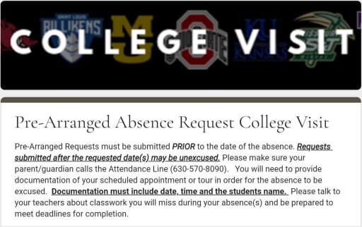 absence college