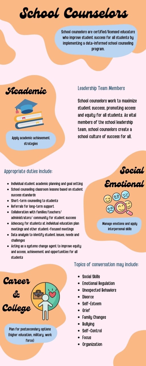 school counselor description
