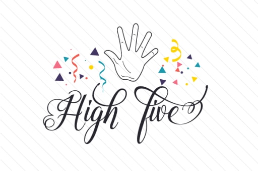 another word for high five