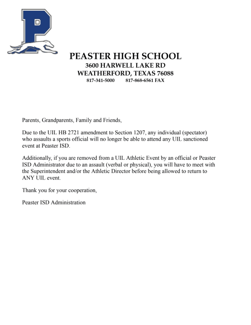 school expulsion letter sample