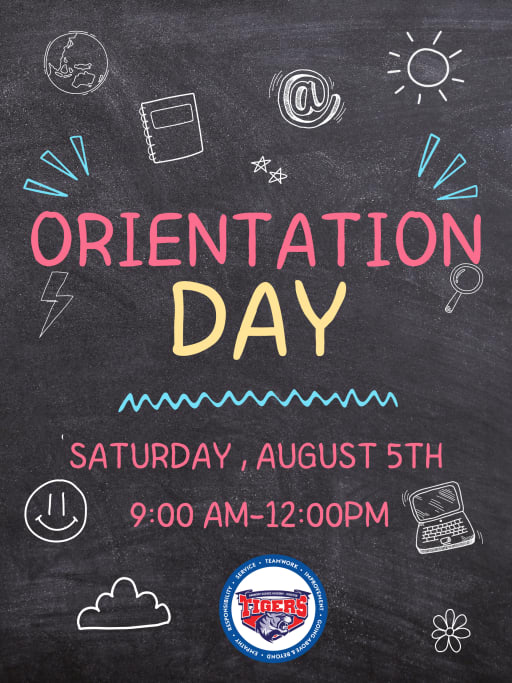 high school orientation day