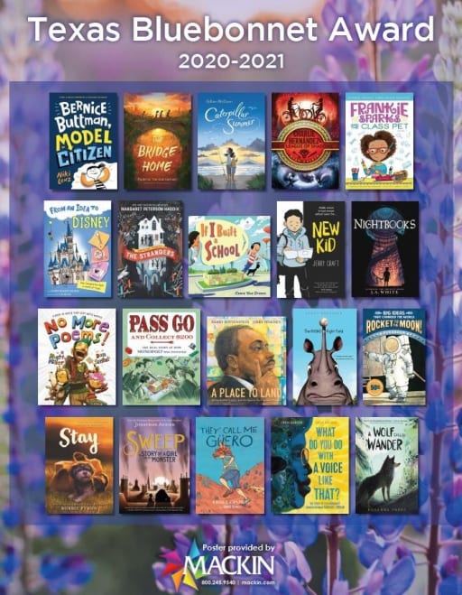 Texas Bluebonnet Award Logo Texas Bluebonnet Award Opportunity