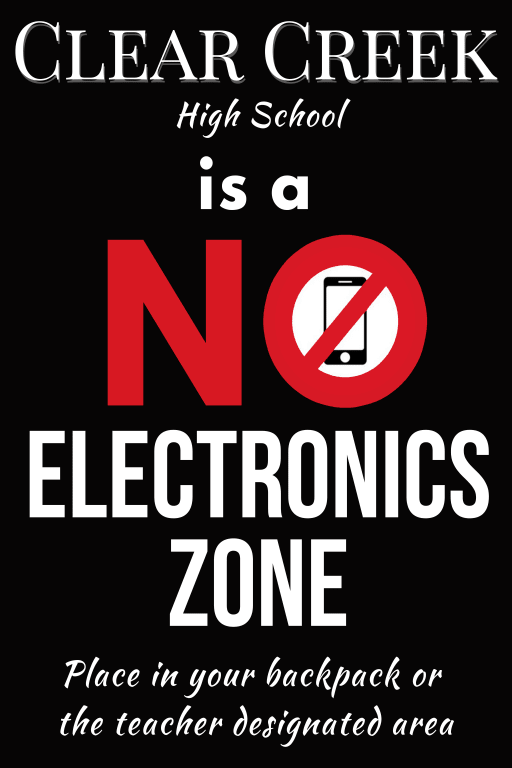 no electronics in school