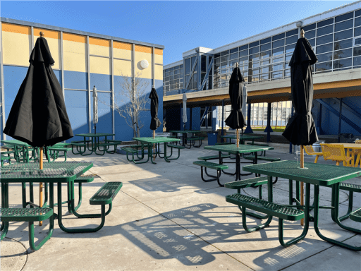 outdoor cafeteria