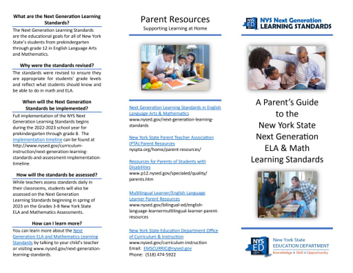 learning standards nys