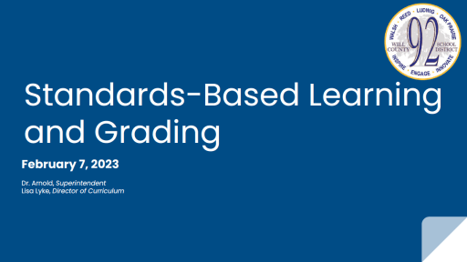 Powerpoint Standards Based Classroom