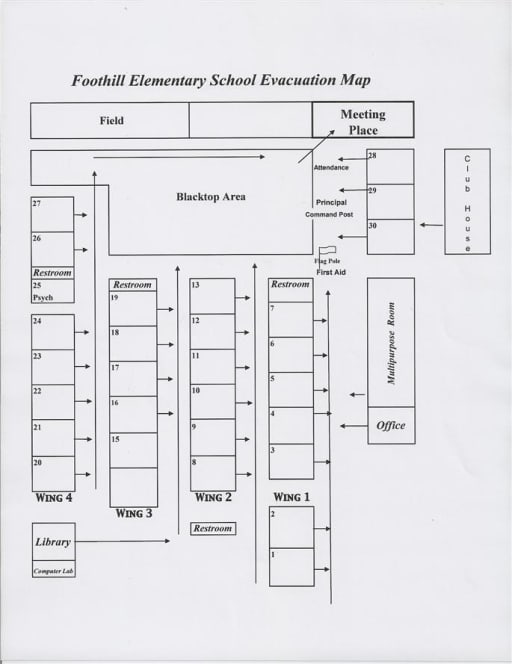 emergency exit plan school