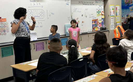 teacher elementary school